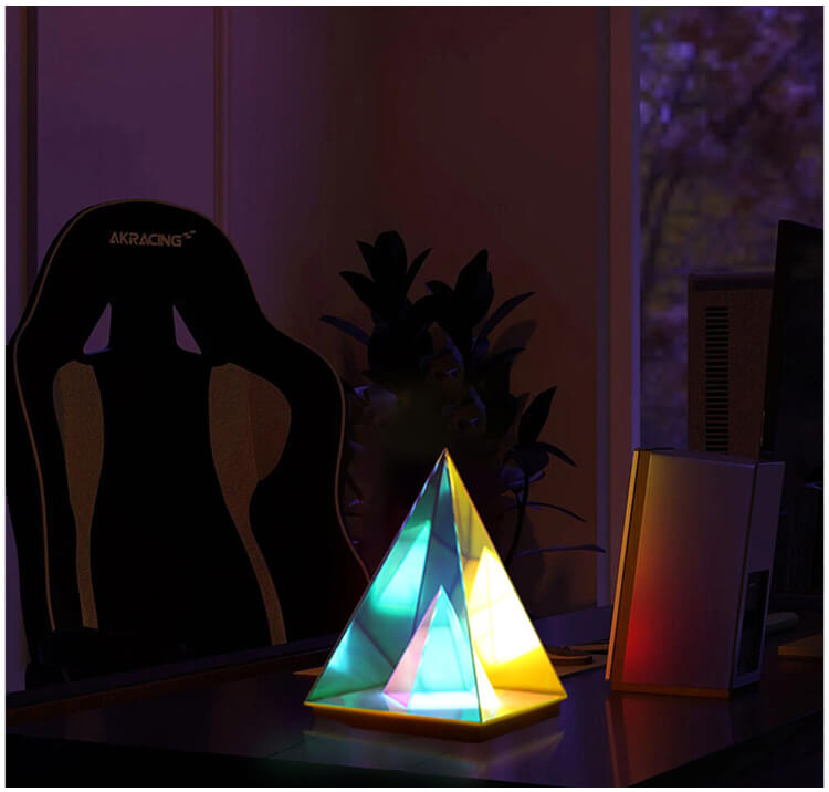 Cyberpunk Wind Gaming Desktop Light